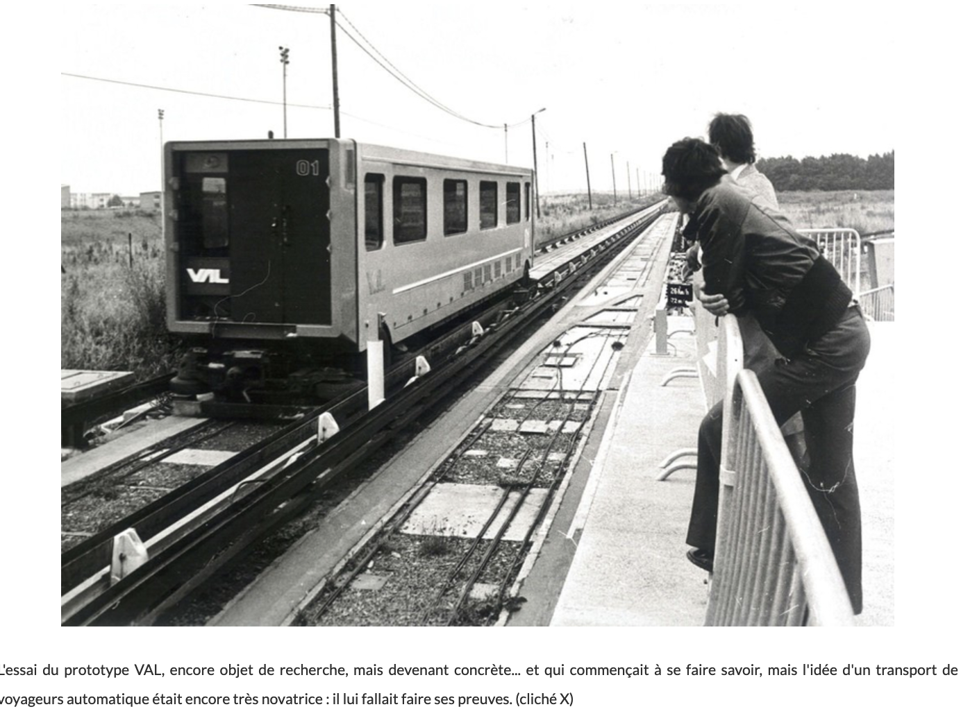 « Leçons d’une expérience d’automatisme intégral: le Val à Lille 1983 ...