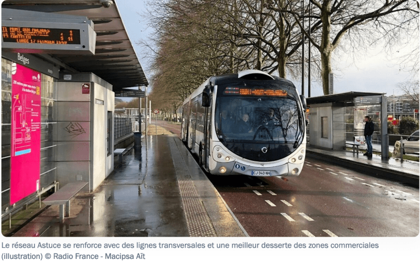 « Rouen, Tear Optically Guided Bus » – Systèmes de transport dans le Monde
